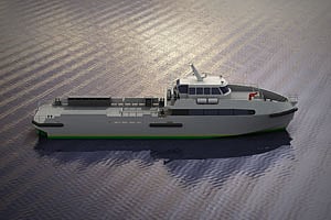 Incat Crowther designs 36-metre crewboat for Petrobras