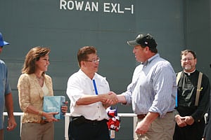 Rowan Drilling takes delivery of ‘Rowan EXL I’