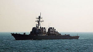 US ships complete ballistic missile defence tracking exercise