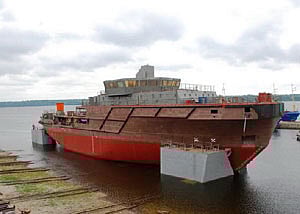 Nevsky Shipyard launches second multipurpose salvage vessel