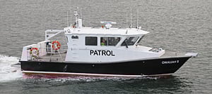 BMT Nigel Gee designs Alnmaritec patrol boat