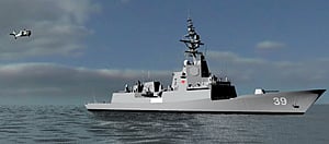 Konecranes lifts RAN destroyer project