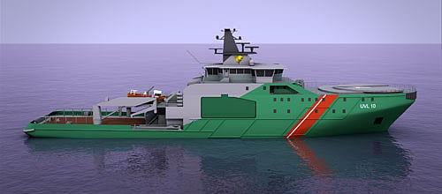 Finland’s new LNG patrol boat starts production