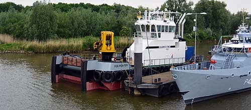 Damen aquaculture work boat delivered to Norway
