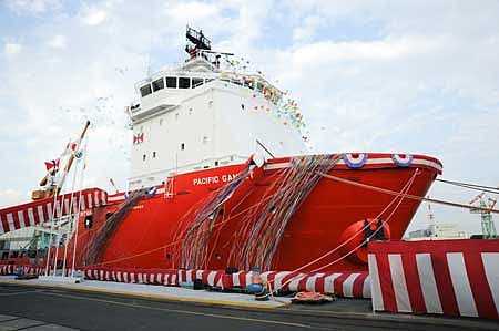SPO celebrates naming of PSV in Japan
