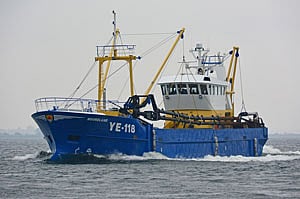 Damen builds innovative shellfish dredger for the Dutch