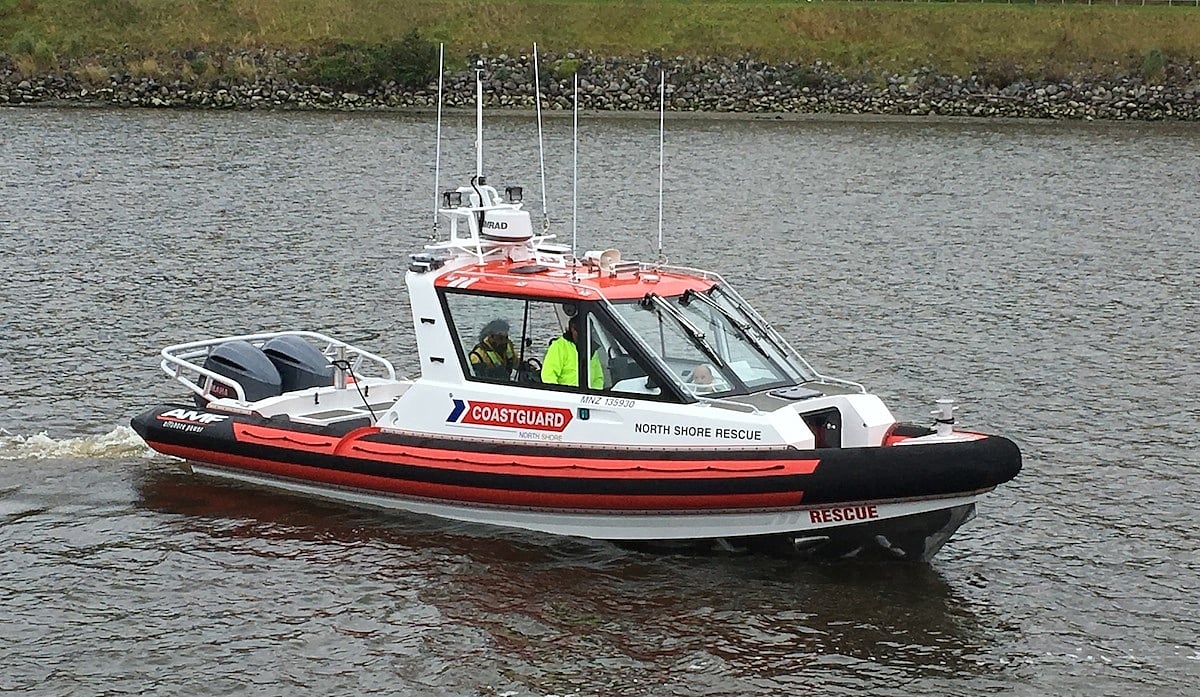 Coastguard New Zealand’s impressive new rescue RIB
