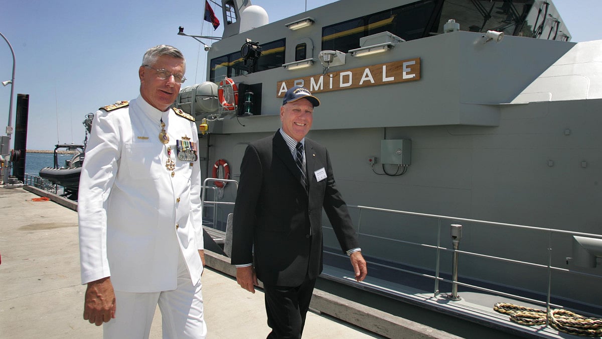 Giant of Australian aluminium shipbuilding “semi” retires