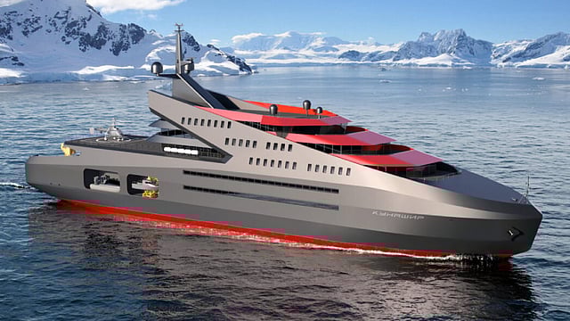 Russian design firm unveils Arctic cruise ship concept