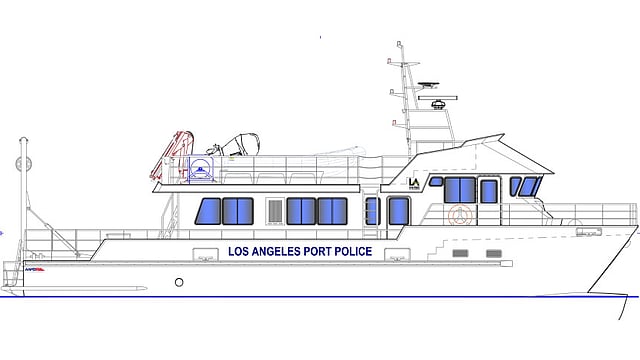 Los Angeles Port Police Orders New 65-Foot Aluminium Catamaran Patrol ...