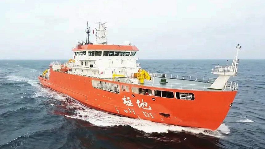 Chinese yard delivers new large research vessel