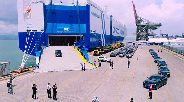 COSCO Shipping Launches Advanced Car Carriers Liao He Kou & Min Jiang Kou