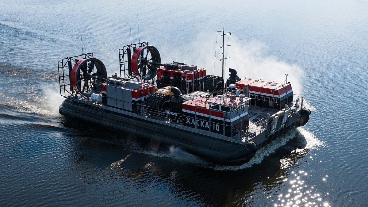 Khaska-10: New Cargo-Passenger Hovercraft to Serve Russia's Remote ...