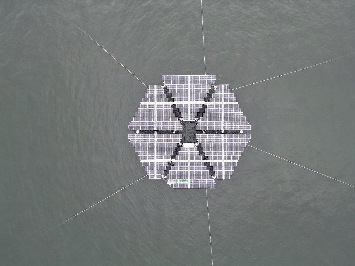 Merganser: New Offshore Floating Solar Platform Installed by SolarDuck ...