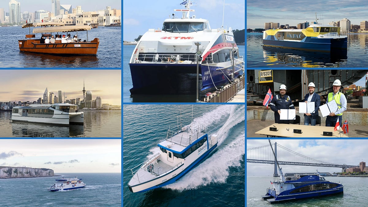 July 18 Passenger Vessel News: Hydrogen Ferry Launches, 3D Printed Boat ...