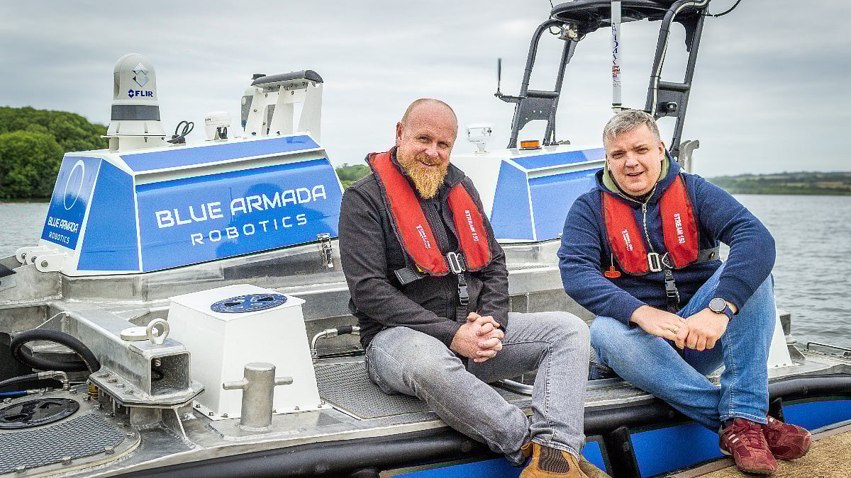 Polish Marine Data Firm Blue Armada Acquires First USV from HydroSurv