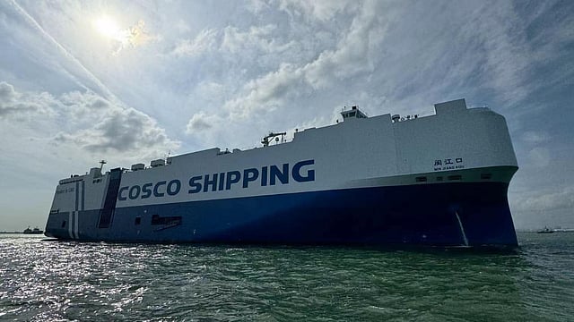 COSCO Shipping Launches Advanced Car Carriers Liao He Kou & Min Jiang Kou