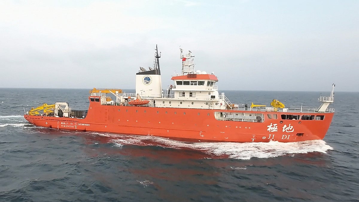 New Icebreaking Research Ship Jidi Enhances China's Environmental ...