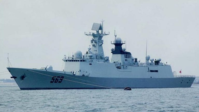 China's Huangpu Wenchong Shipbuilding Launches Advanced Type 054AG Frigate