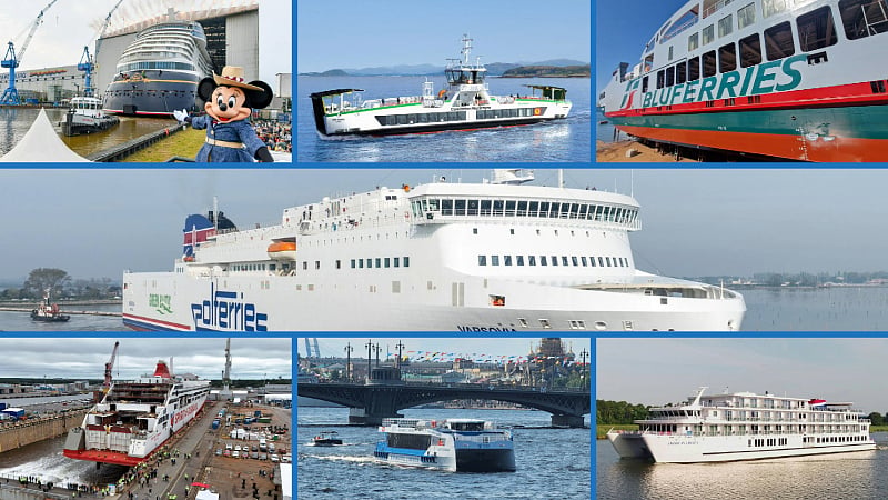 New Cruise Ships and Ferries Launched Worldwide: August 6 Passenger ...