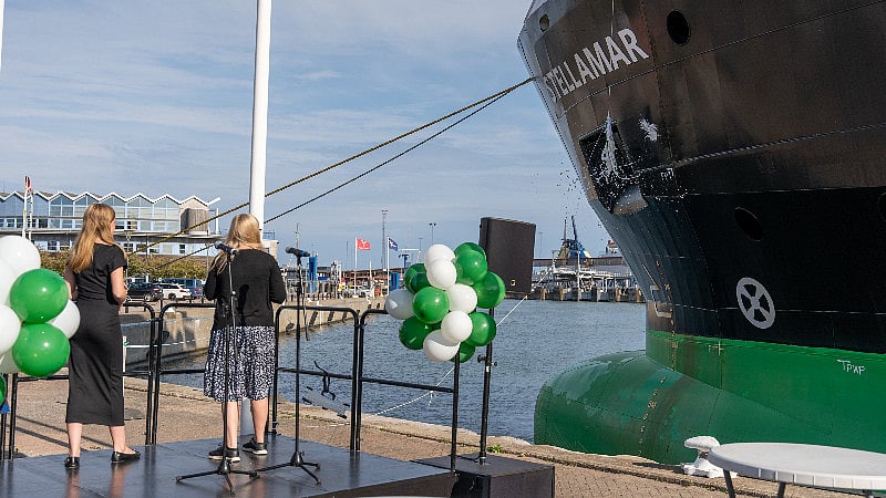 ESL Shipping's AtoB@C Shipping Christens Eco-Friendly Hybrid Cargo ...