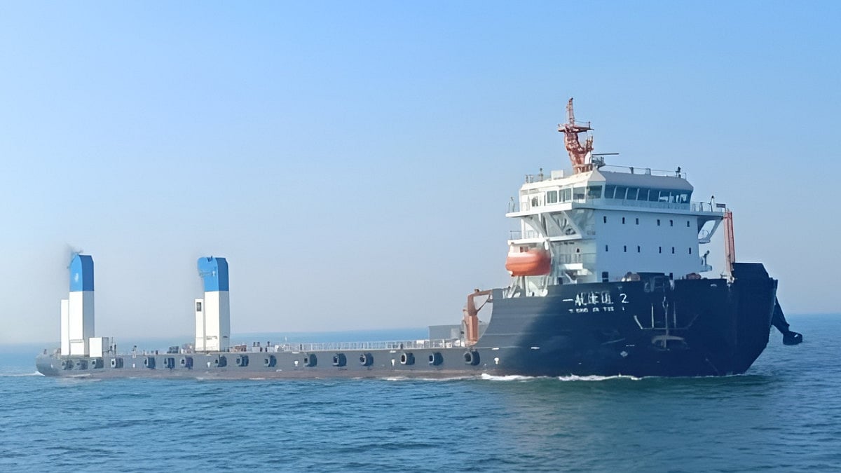 China's Yihang Jinyun 2: Advanced Heavy-Lift Ship Enhances Offshore and ...