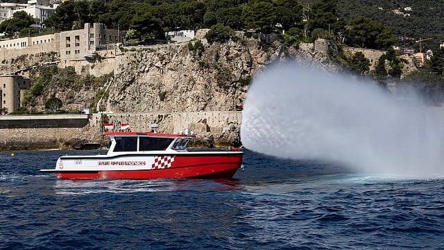 High Tech Marine Delivers Prince Jacques Firefighting Boat to Monaco