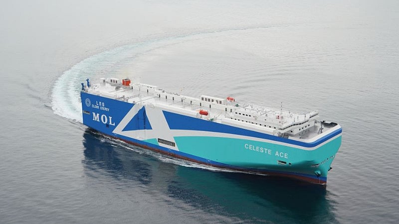 MOL ACE Welcomes Eco-Friendly 'Celeste Ace' PCTC to Its Fleet