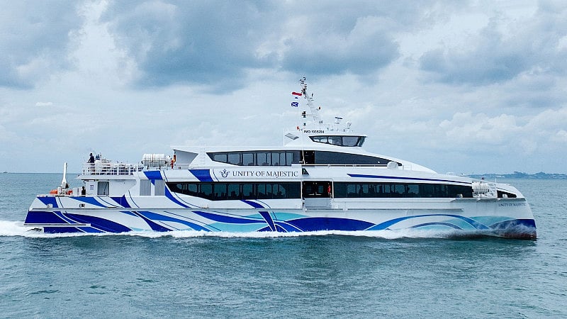 New High-Speed Catamarans Delivered to Singapore's Majestic Fast Ferry