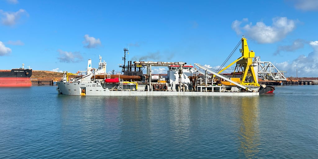 Capital Dredging Commences at Port Hedland's Lumsden Point for New ...