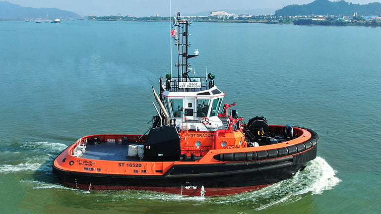 Singapore's KST Dragon: High-Performance ASD Tug by Robert Allan Ltd