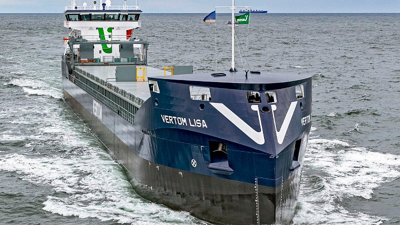 Vertom Group Receives New Hybrid Cargo Ship from Thecla Bodewes Shipyards