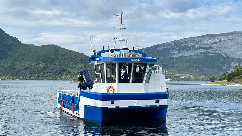 GMV Delivers Modern Catamaran Workboats to Norwegian Salmon Harvester