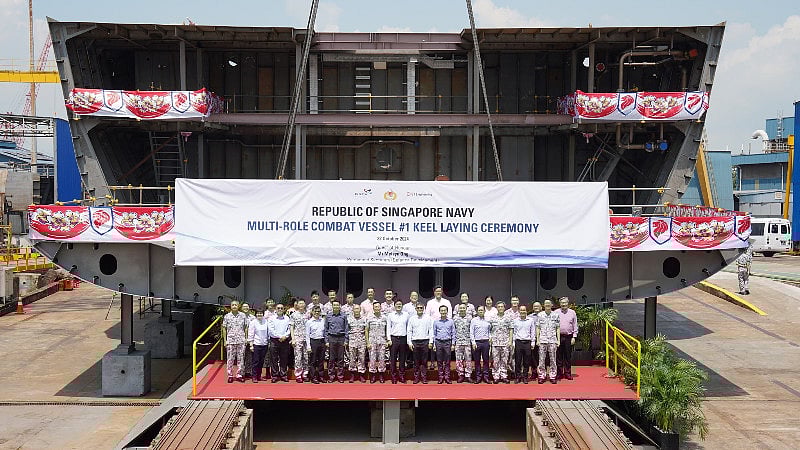 ST Engineering Lays Keel for Republic of Singapore Navy's New Multi ...