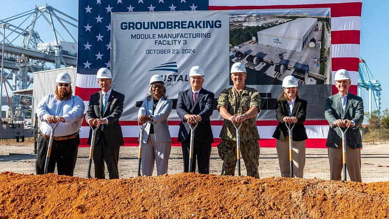 Austal USA Begins Construction on New Submarine Module Facility to ...