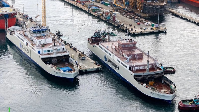 Tyrfing: Molslinjen's Latest Eco-Friendly Ferry Takes to the Water