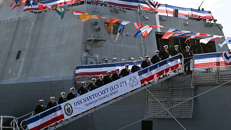 US Navy Commissions New Freedom-Class Littoral Combat Ship USS Nantucket