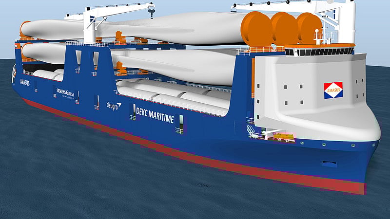 Rotra Futura: Amasus Shipping's New Ro-Ro Vessel Hits the Water in China