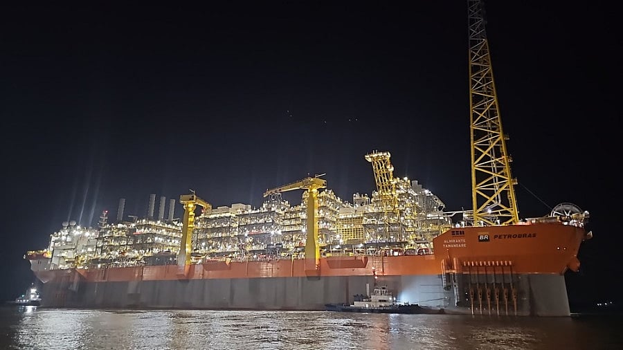 Almirante Tamandare begins production at Buzios field with Petrobras ...