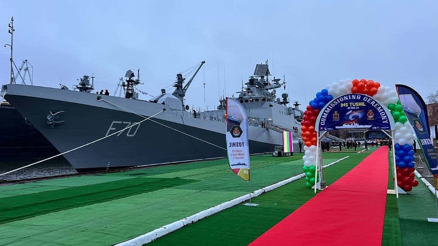 Indian Navy commissions guided-missile stealth frigate