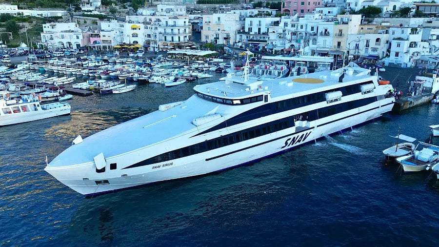 VESSEL REVIEW | SNAV Sirius – New fast ferry to serve Italy's Gulf Islands