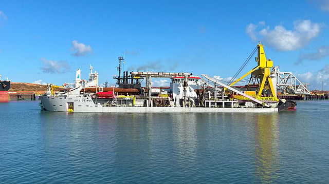 Jan De Nul wraps up capital dredging works at Port Hedland's Lumsden Point