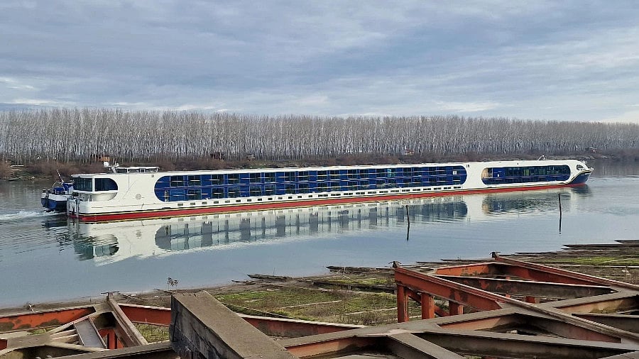 Saga Cruises' newest luxury river ship brought to Netherlands for final ...