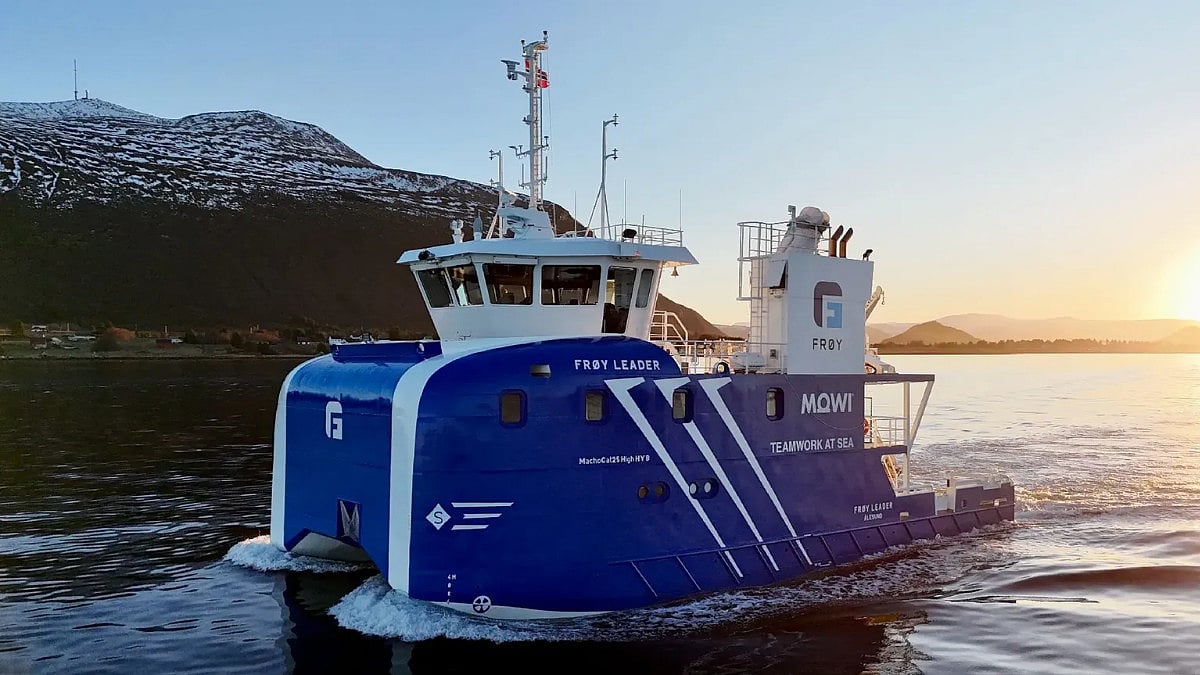 VESSEL REVIEW | Froy Leader – Hybrid support catamaran to be deployed ...