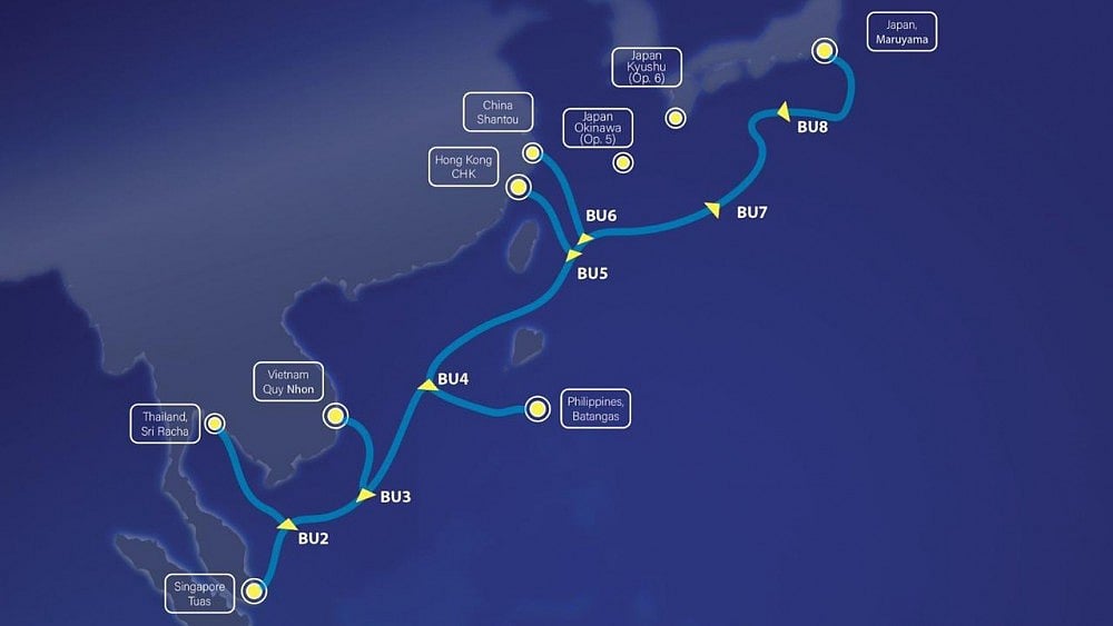 Long-awaited Asia Direct Cable, connecting Japan to Singapore, ready to ...