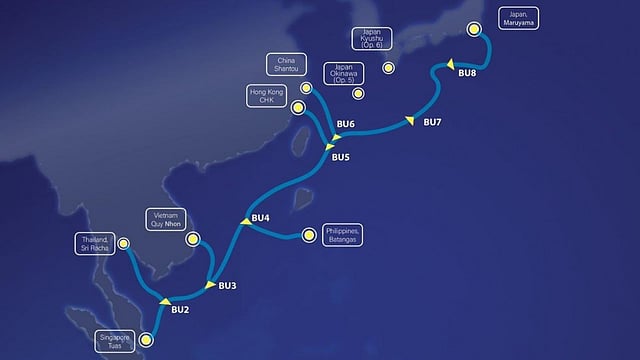 Long-awaited Asia Direct Cable, connecting Japan to Singapore, ready to ...