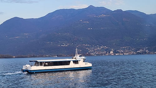 Two new alpine lake electric solar ferries delivered by Ostseestaal ...