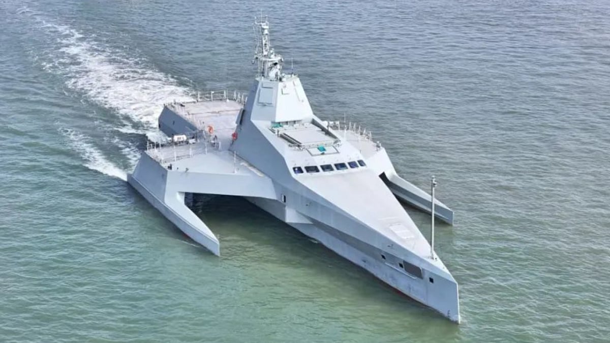 VESSEL REVIEW | Hujinghao – Chinese naval trimaran with unmanned ...