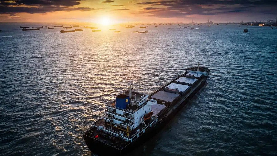 Baltic index hits two-month high driven by increased large vessel rates