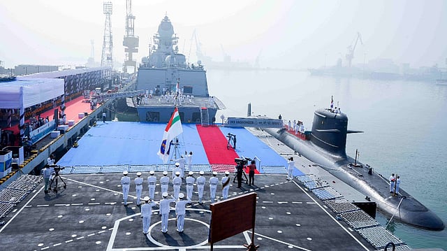 Indian Navy commissions three vessels on same day